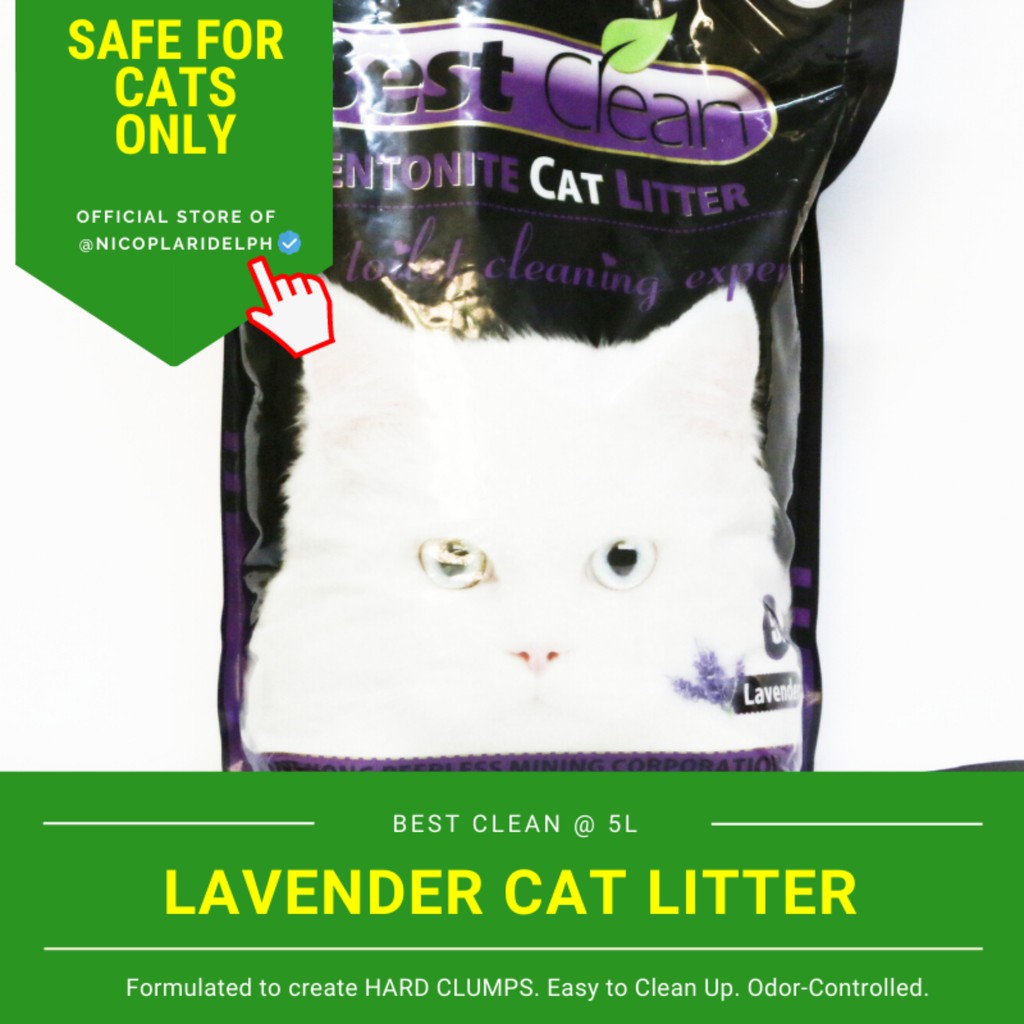 Best Clean Lavender Cat Litter with Fast Clumping, High Absorption and ...