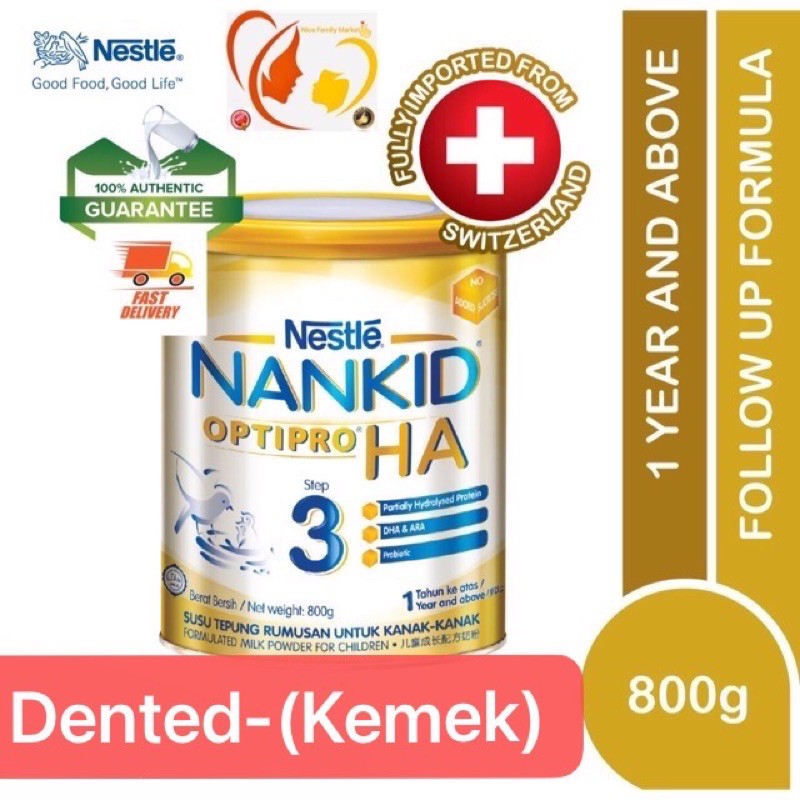 Nestle Nankid Optipro HA Step 3 (800g) *Dented (Kemek) | Shopee Malaysia