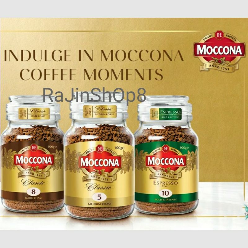MOCCONA Classic Medium Roast Freeze Dried 5 , 8 & 10 Espresso 200gm | Shopee Malaysia