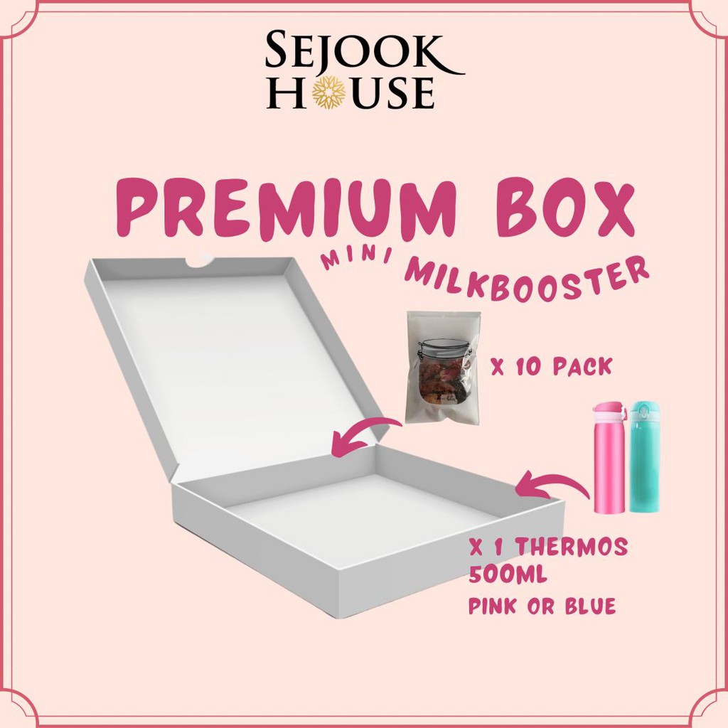 ( Mini Pack 10 & Flask - Premium Box ) Milk Booster / Natural Organic ...