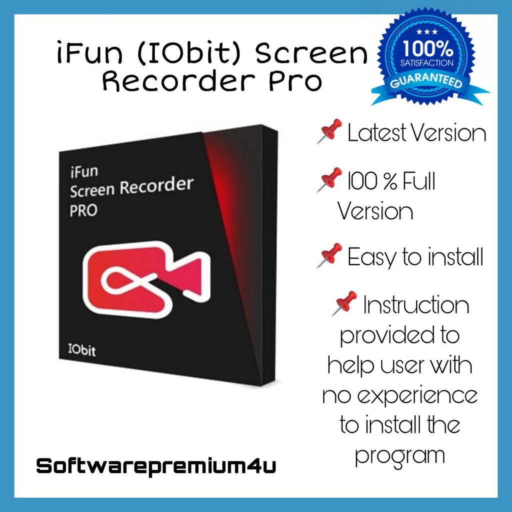 iObit iFun Screen Recorder Pro iFun 1.2.0.261 (2022) 🔥【Latest】🔥 ...