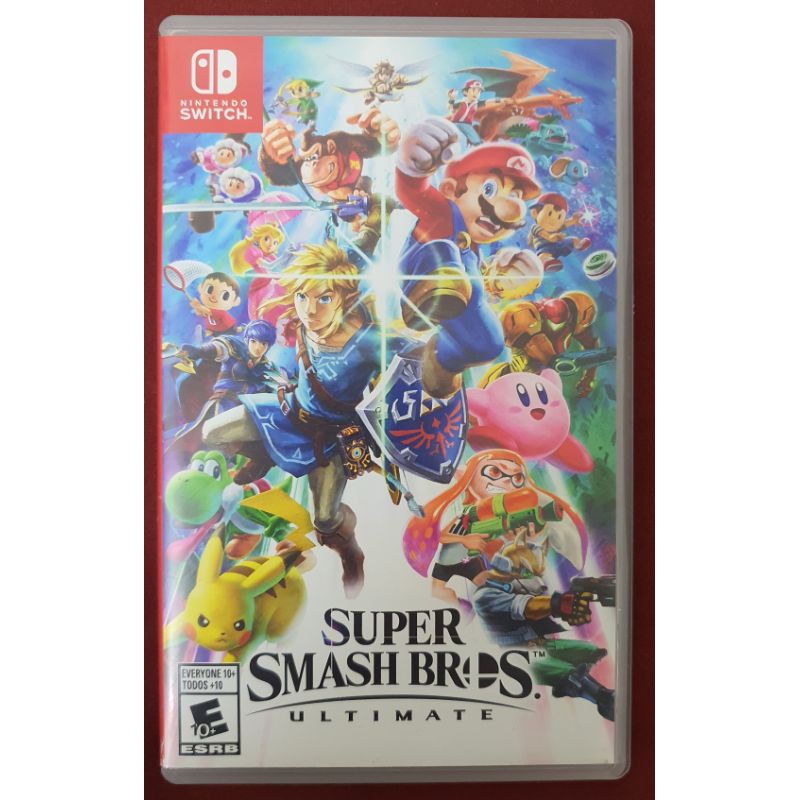 (Used) Super Smash Bros Ultimate ssbu nintendo switch game | Shopee ...