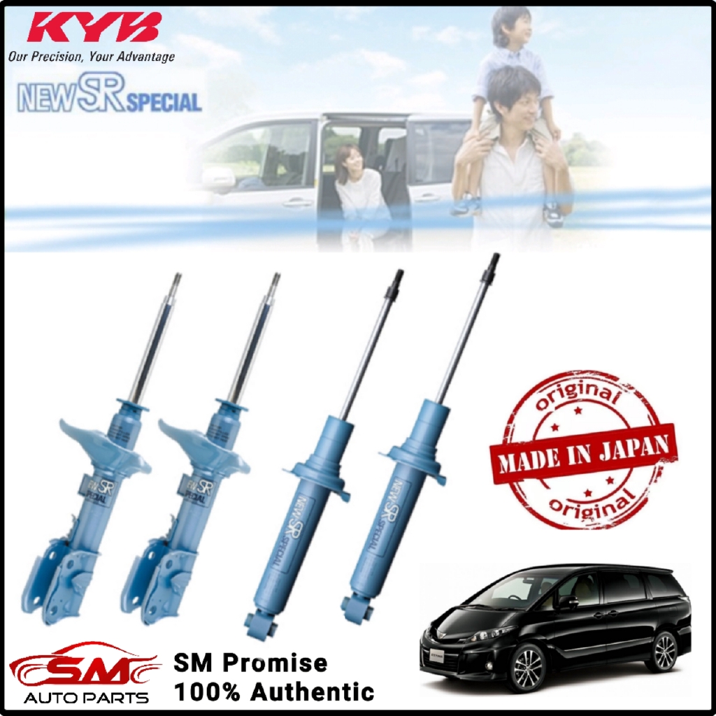KYB New SR Special High-Performance Shock Absorbers Set - Estima ACR50 ( Made in Japan ...