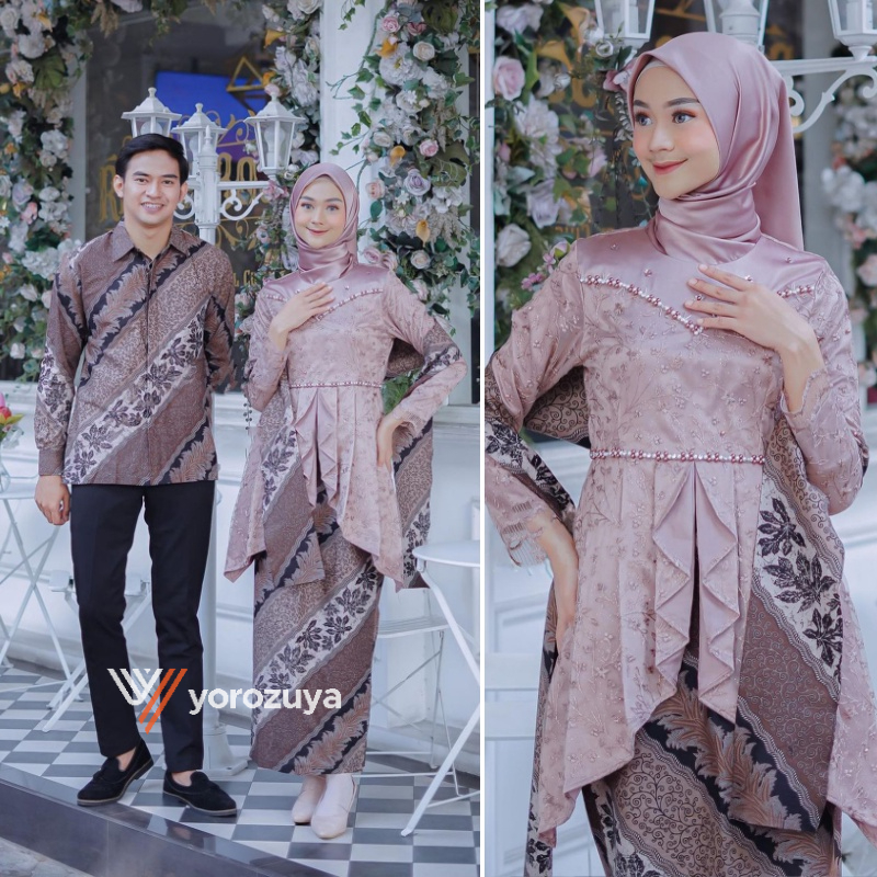 Batik Couple Kebaya Modern Application Kebaya Graduation Application ...