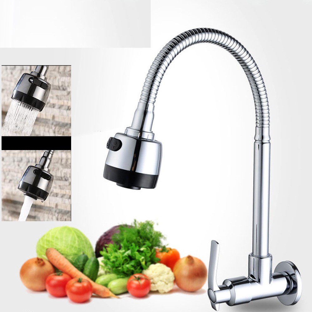 Paip Pull Up & Down Spring Flexible Rotate Kitchen Sink Tap Faucet ...