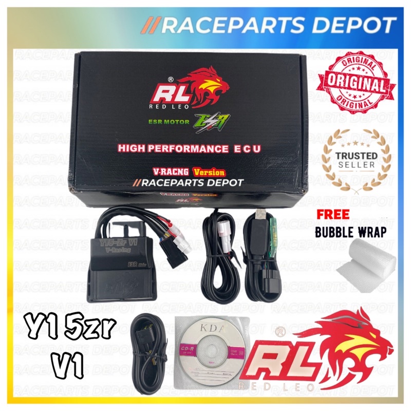 RED LEO Ecu VRacing Y15zr/Y16zr/R15/Mt-15/Rsx/Rs150/Wave125fi 2020 ...