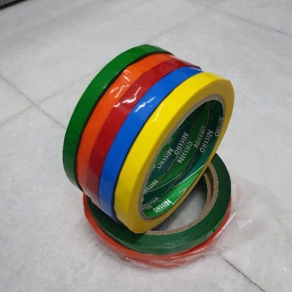 Hard PVC Bakery Tape / Bag Sealer Tape 9mm X 40 Nissho | Shopee Malaysia