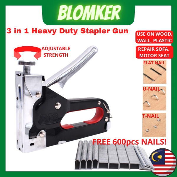 Heavy Duty 3 In 1 Multitool Nail Staple Gun Stapler Stapling Machine ...
