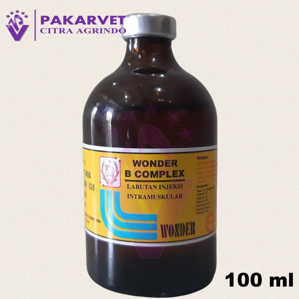 VITAMIN B COMPLEX WONDER INJ100 ml | Shopee Malaysia