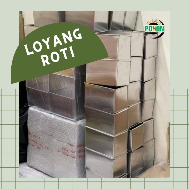 LOYANG ROTI BENGGALI LOAF ALUMINIUM ALOY BREAD MOULD | Shopee Malaysia