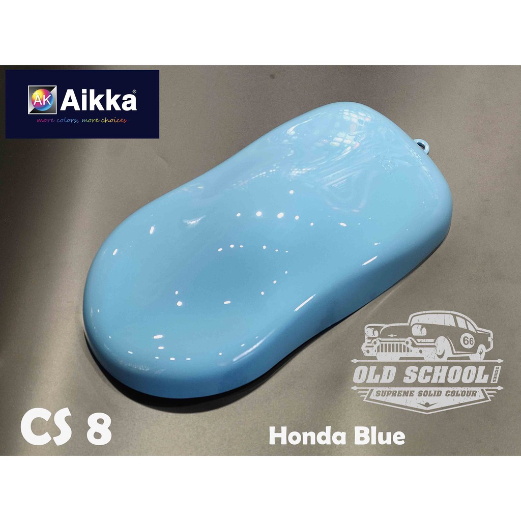 NIJIPLAY AIKKA CS8 HONDA BLUE OLD SCHOOL SUPREME SOLID COLOUR 2K PAINT ...