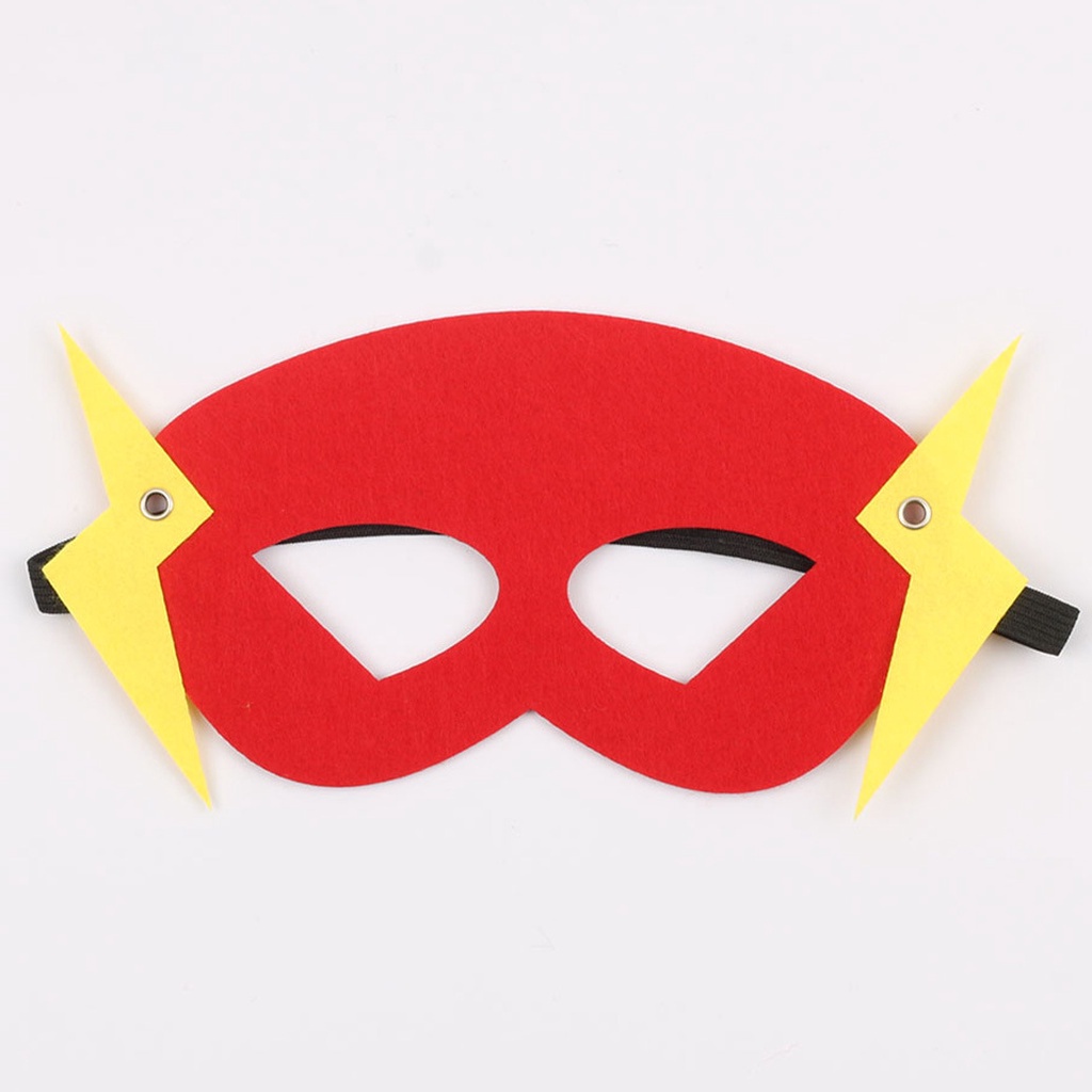 Superhero Eye Face Masks Kids Cosplay Superman Batman Hulk Wolverine ...