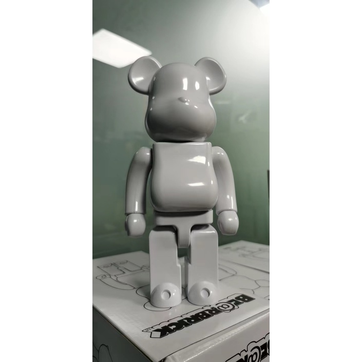 28CM Bearbrick Cartoon Blocks Bear Collectible Model Bearbrick 400% ...