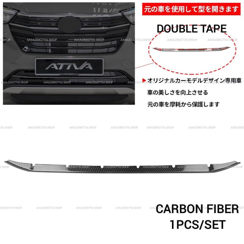 AMAZING PERODUA ATIVA CAR FRONT LOWER GRILLE TRIM GARNISH FRONT BUMPER ...