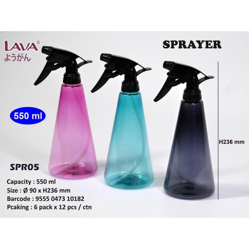 LAVA Sprayer 550ML, Assorted Colours | Shopee Malaysia