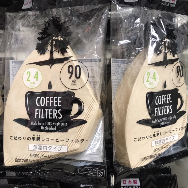 READY STOCK ! DAISO COFFEE FILTERS UNBLEACHED 2-4cups | Shopee Malaysia