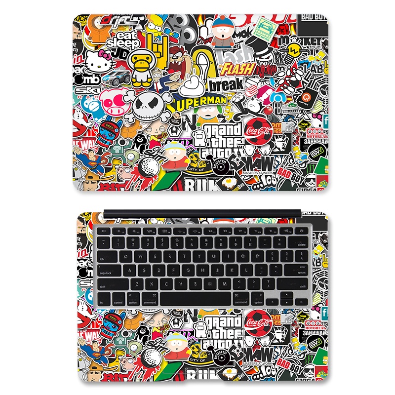 DIY custom Puzzle/Pop Art laptop sticker laptop skin for all 10/12/13 ...