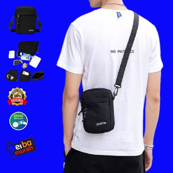 Latest Simple Cool Distro Small Men's Sling Bag, 10 thousand fabric ...