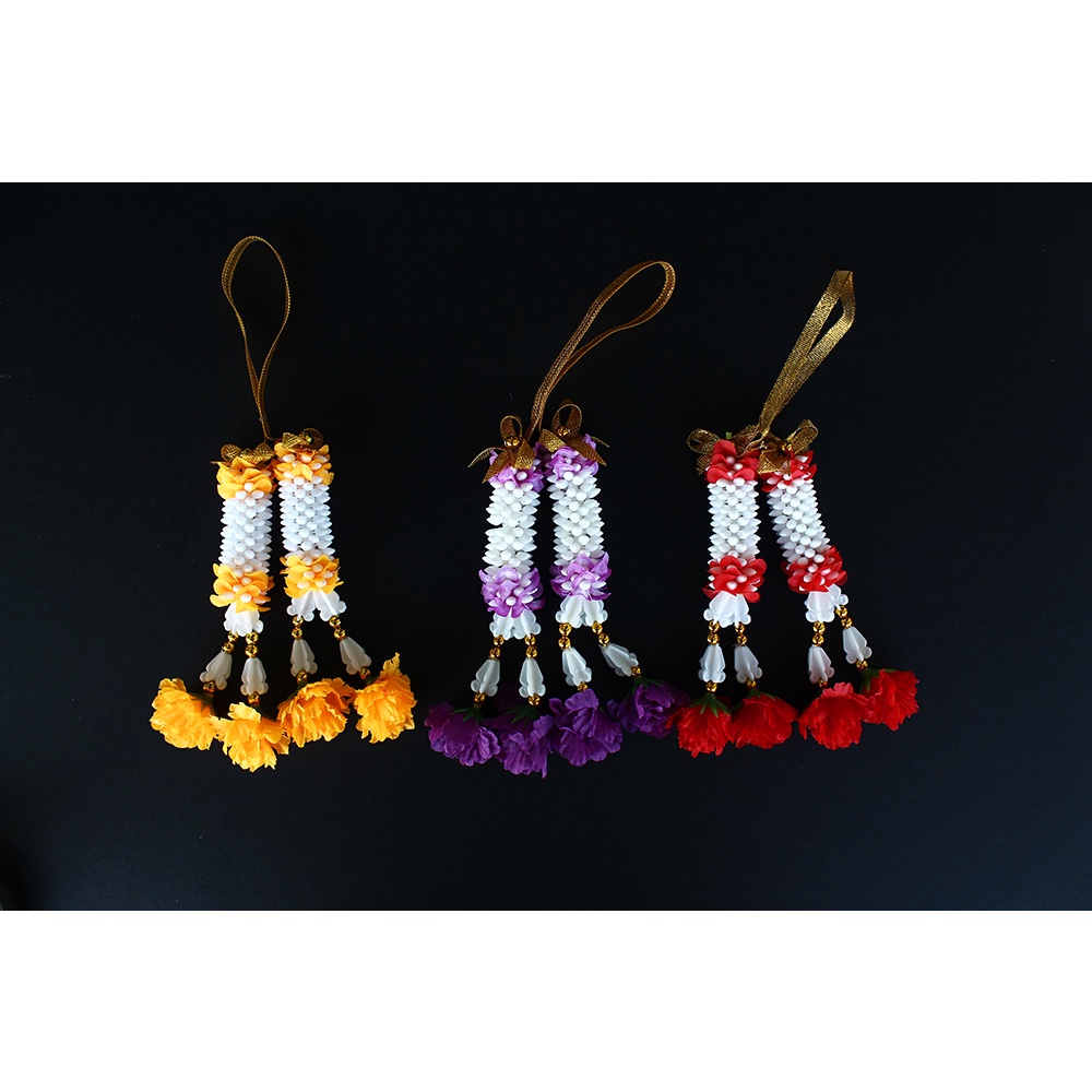 泰国工艺品塑料仿真花环 / 车饰摆件 / 泰国花串 （大） | Shopee Malaysia