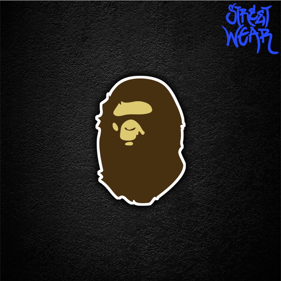 BAPE - Premium Fan-made Sticker (STREETWEAR series) | Shopee Malaysia