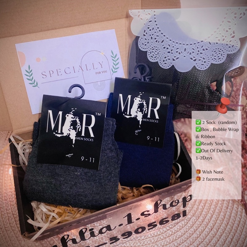 🎁🎉 ️GIFT BOX STOKIN LELAKI MURAH ️🎉🎁 | Shopee Malaysia