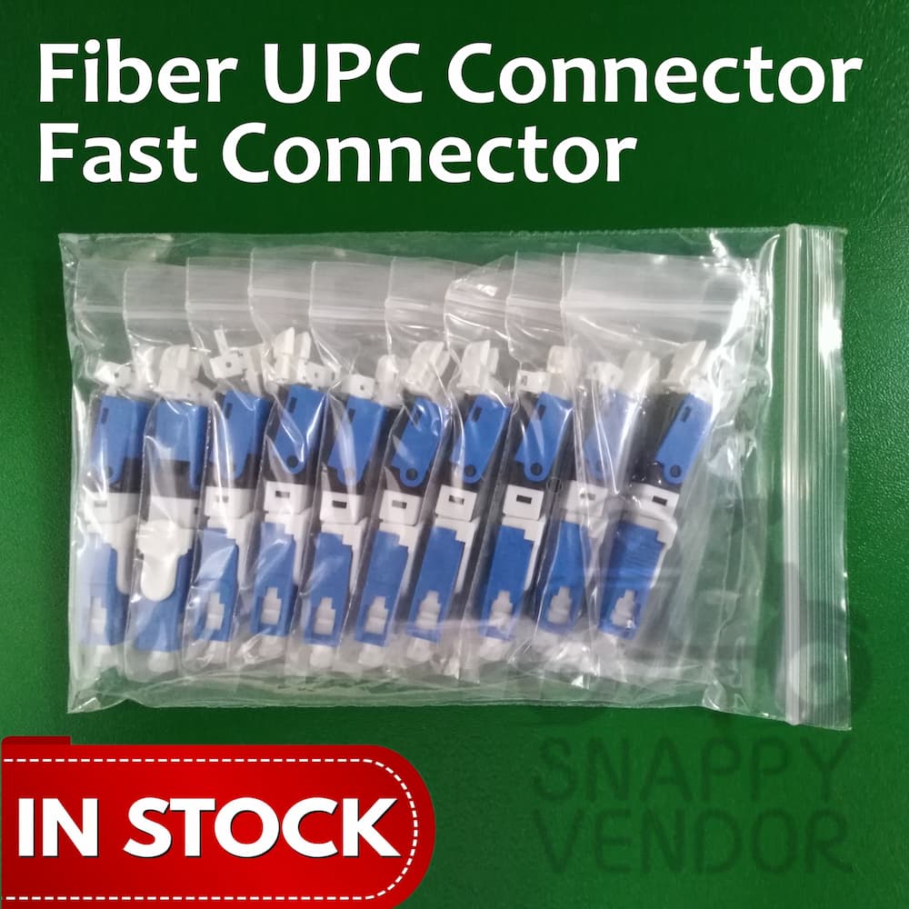 Optical Fiber Cable Fast Connector, Field-mountable Optical Fiber UPC ...