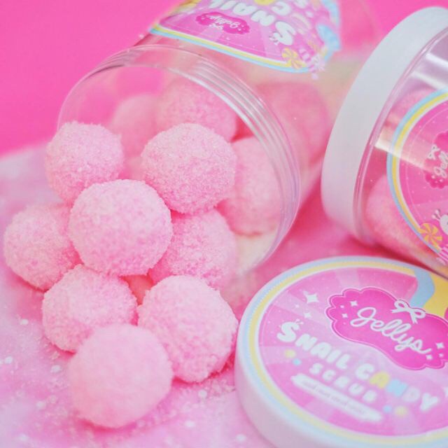 Hot Product 🔥JELLYS Snail Candy Scrub-300g | Shopee Malaysia