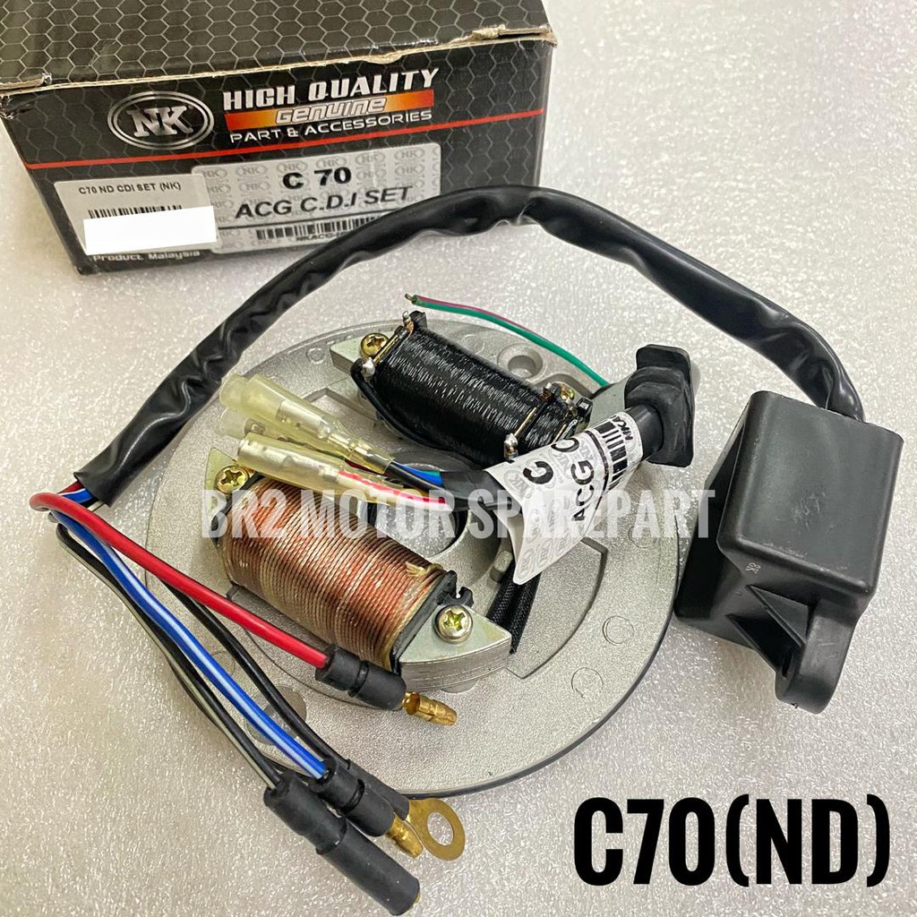 HONDA C70 / GBO CDI SET C70 Z C70Z GBO MAGNET COIL FUEL COIL MODIFY CDI ...
