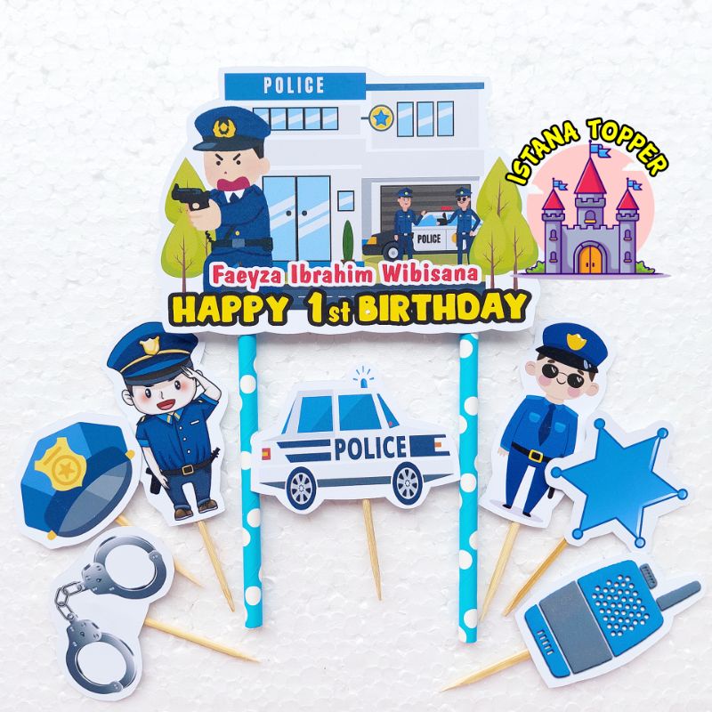 Standard Cake Topper/Custom Doctor, Army, Chef, Police/Custom Photo ...