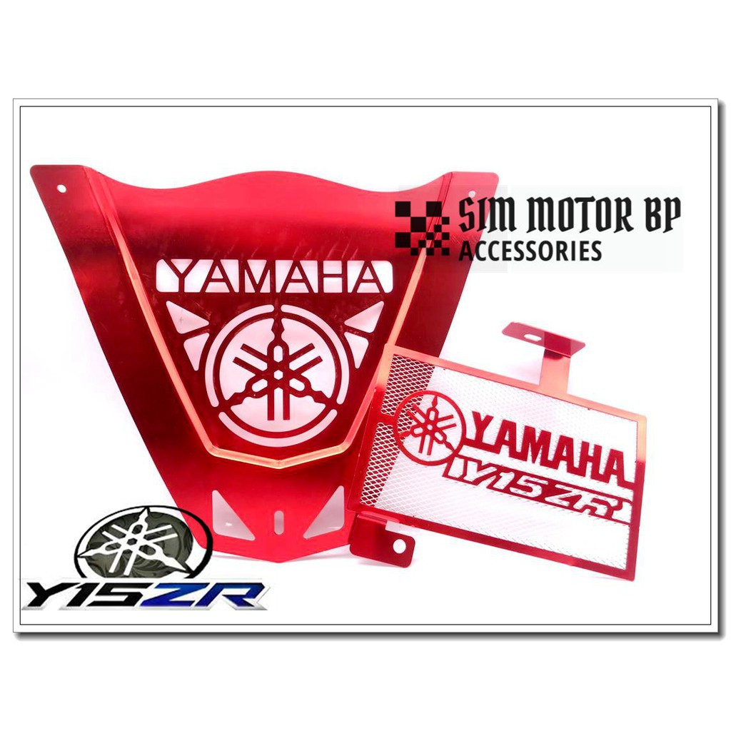YAMAHA Y15 Y15ZR LC150 Engine Cover & Coolant Radiator Cover (SET ...