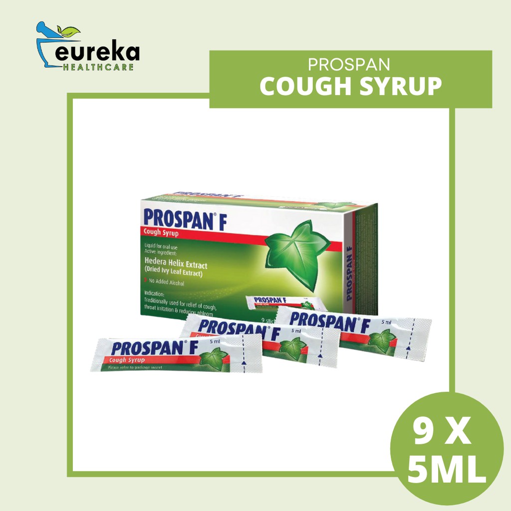 PROSPAN F COUGH SYRUP 9 SACHETS X 5ML | Shopee Malaysia