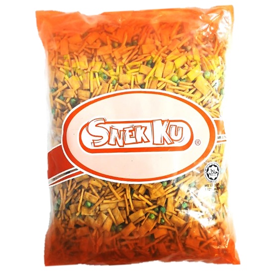 [HALAL] Snek Ku (2kg) - Bawang Biji cili / Mi Bercili / Chicken / Crab / Keropok 3in1 | Shopee ...