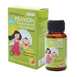 Praxion Paracetamol Micronized Drop / Syrup | Shopee Malaysia