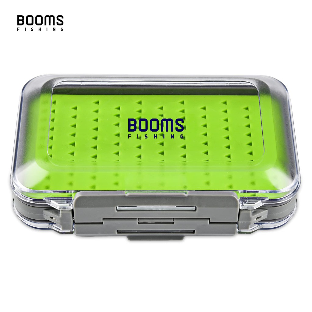 Booms Fishing FFB Fly Fishing Box Waterproof Double Side Silicone ...