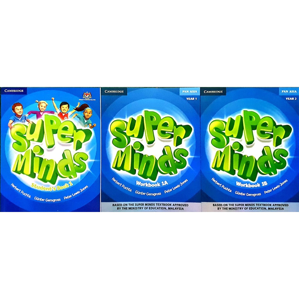 SUPER MINDS STUDENT'S BOOK (STUDENT'S TEXTBOOK, WORKBOOK YEAR 1 & YEAR ...