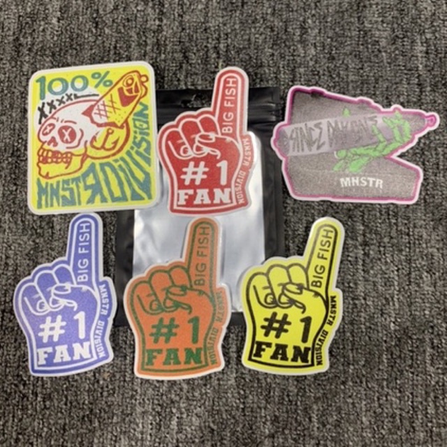 MNSTR DIVISION "SINCE DAY ONE" STICKER PACK | Shopee Malaysia
