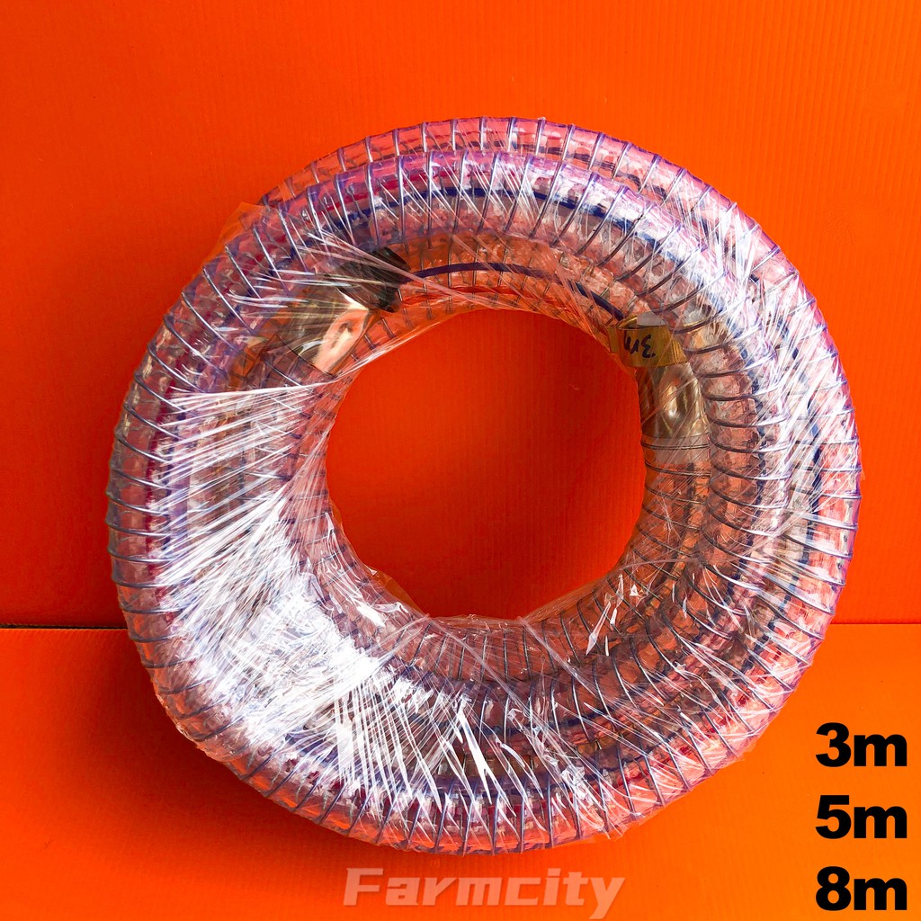 High Quality Tahan 3m 5m 8m Spring Hose Spring Suction Hose Plunger Pump Power Sprayer Hose ...