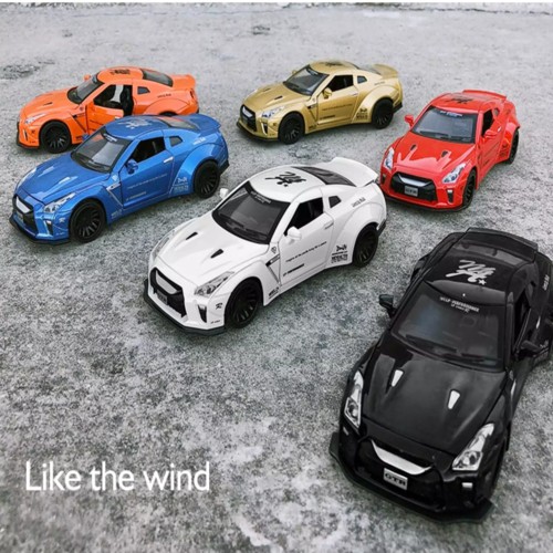 MINIAUTO NISSAN GTR DIECAST MODEL SERIES 1/32 SCALE (3223A) | Shopee ...