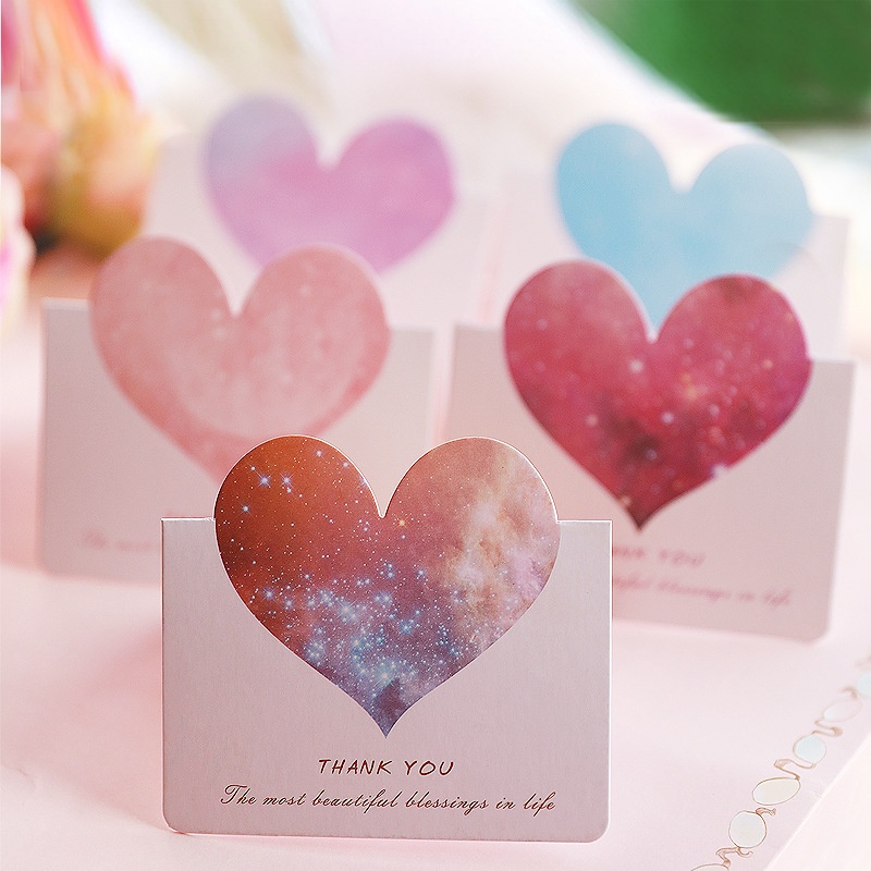 【GN101-004】Love Heart Shape Greeding Card 祝福卡 情人节卡片 | Shopee Malaysia