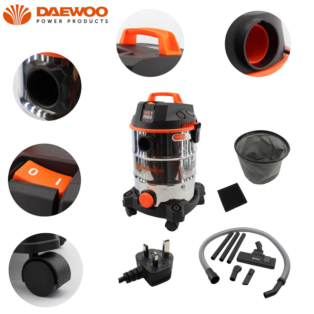 DAEWOO VACUUM CLEANERS 30L *Original | Shopee Malaysia