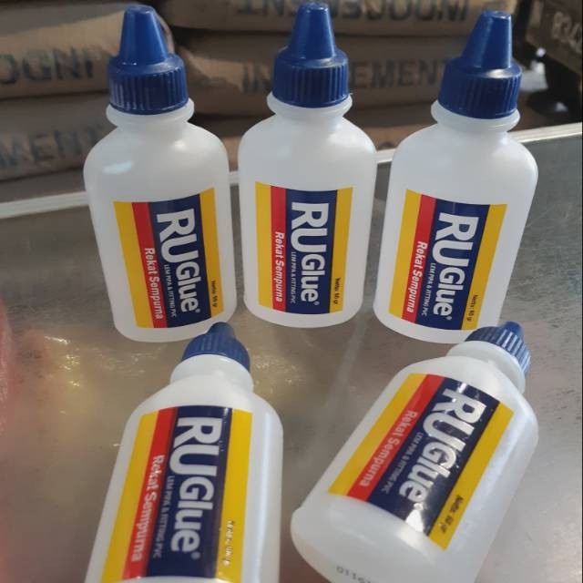 60 GRAM BOTTLE RU GLUE (FOR PVC PIPE) | Shopee Malaysia