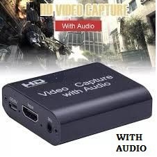 (AUDIO OUT) HDTV Video Capture Device 1080P with Audio+Video Capture ...