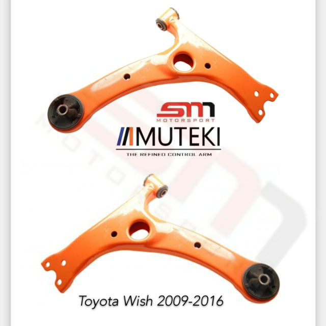Toyota Wish 1G 2G Altis Caldina Muteki Front Lower Arm 1pair Left Right ...