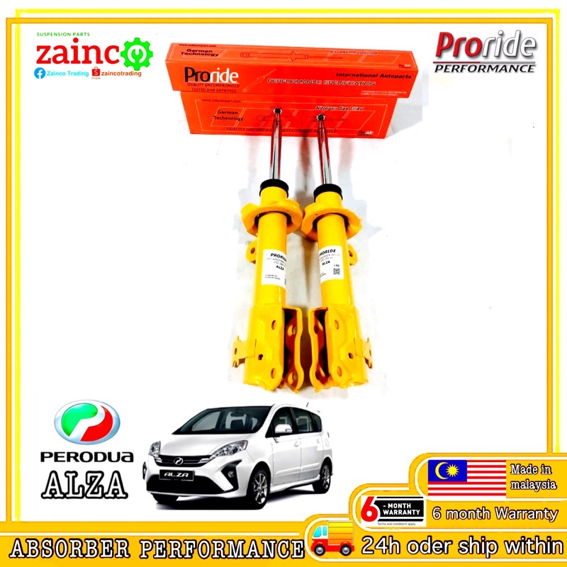 Fast Shipping ABSORBER PRORIDE PERFORMANCE PERODUA ALZA original ...
