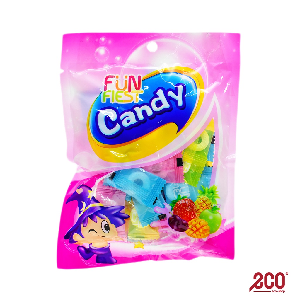Fun Fiest Sugar Free Circle Candy - Assorted Fruit Flavour 80g - AC ...