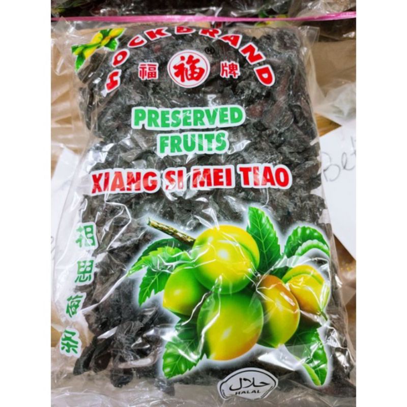 400g Asam Plum Potong Hitam / Merah Xiang Si Mei Tiao / Mei Gui Mei ...