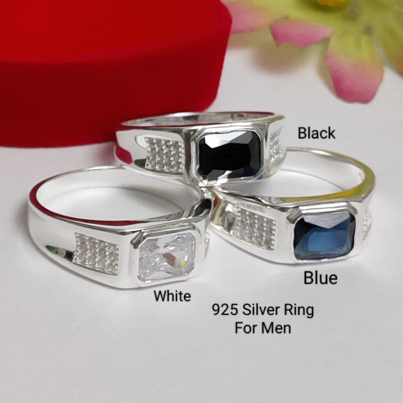 Pure Silver 925 Ring for Men Cincin Lelaki ( LR1004 ) Cincin ...