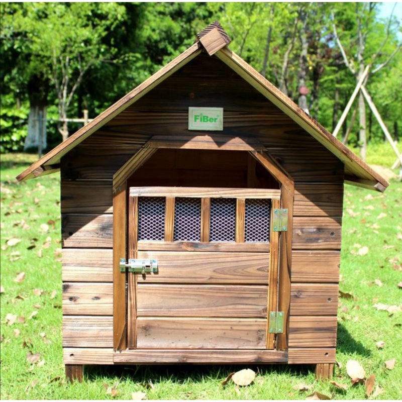 Indoor / Outdoor Wood Wooden Pet Dog / Cat House Rumah Kayu Pet (for pet