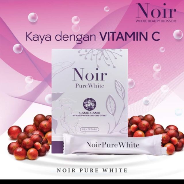 Noir Pure White (Original HQ) | Shopee Malaysia
