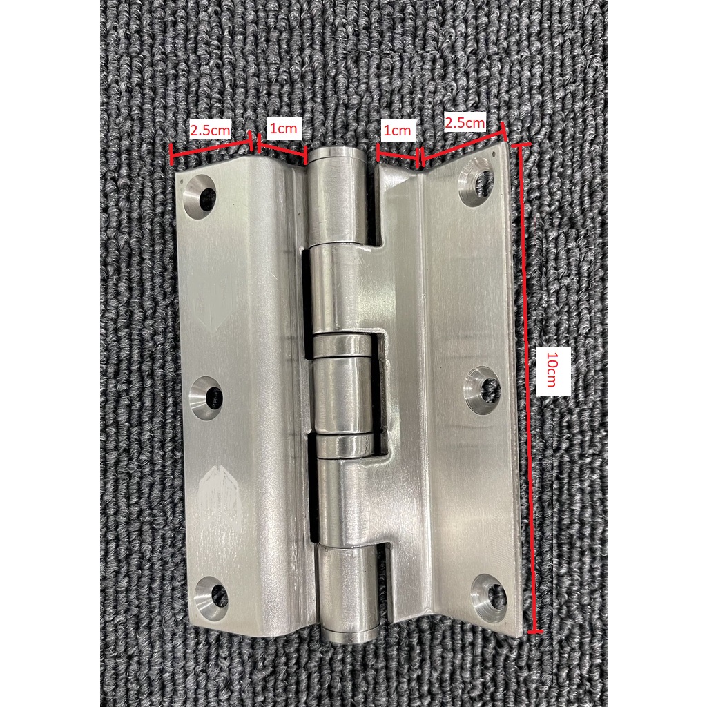 Angle Bend Heavy Duty Bearing Stainless Steel SS304 Door Hinges 4”(L) x ...